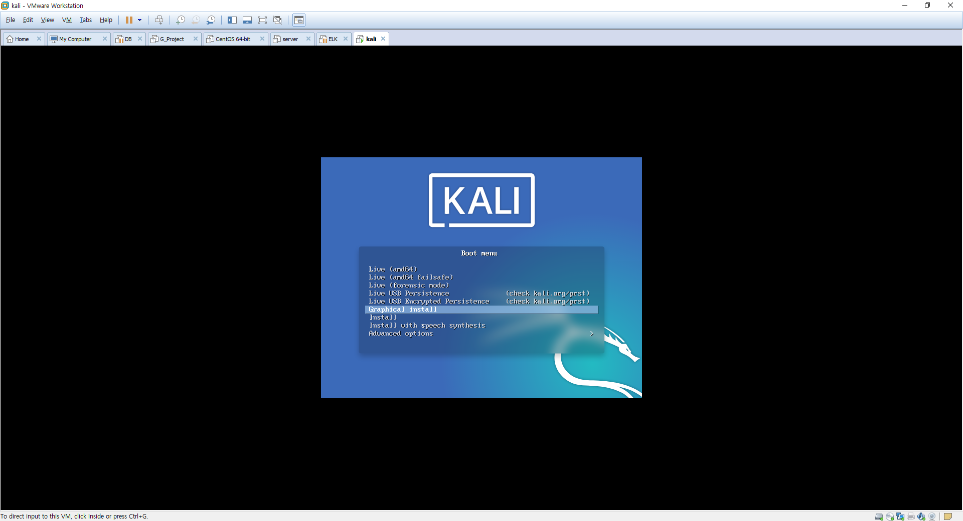 칼리리눅스 - 2(Linux 설치)